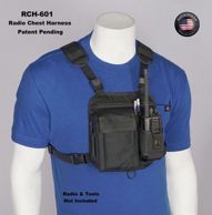 radio chest harness at holsterguy.com, RCH-601 radio holster, shoulder ...