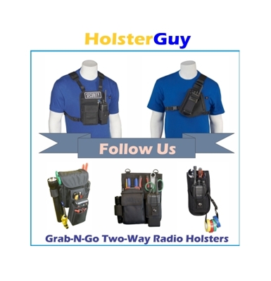 radio chest harness at holsterguy.com SSRH-500 holster, radio, shoulder ...