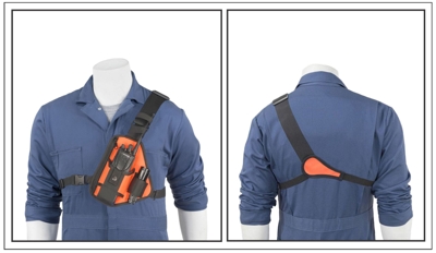 radio chest harness at holsterguy.com RCH-101ORU holster, radio ...