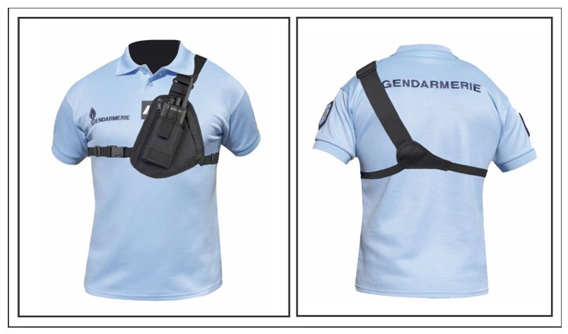 holsterguy.com RCH-100 holster, radio, shoulder, chest harness ...