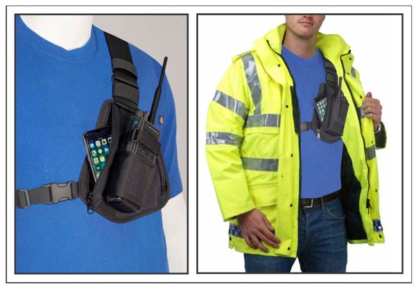holsterguy.com RCH-101 holster, radio, shoulder, chest harness ...