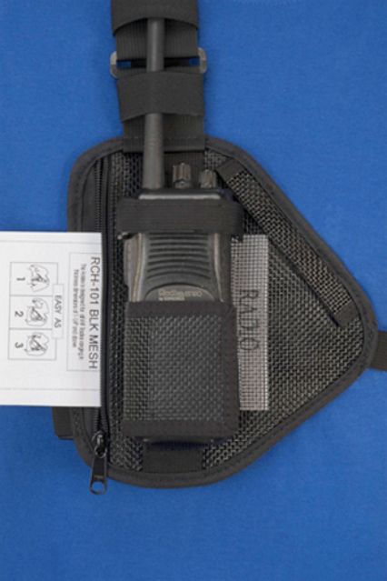 Holsterguy.com RCH-101 radio chest harness large close up shot of a ...