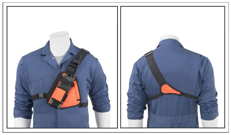 holsterguy.com RCH-101OR holster, radio, shoulder, chest harness ...