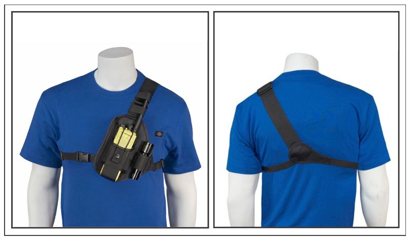 holsterguy.com RCH-101U holster, radio, shoulder, chest harness ...
