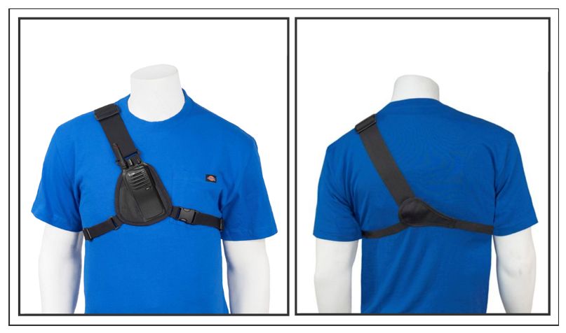 holsterguy.com RCH-103CG holster, radio, shoulder, chest harness ...