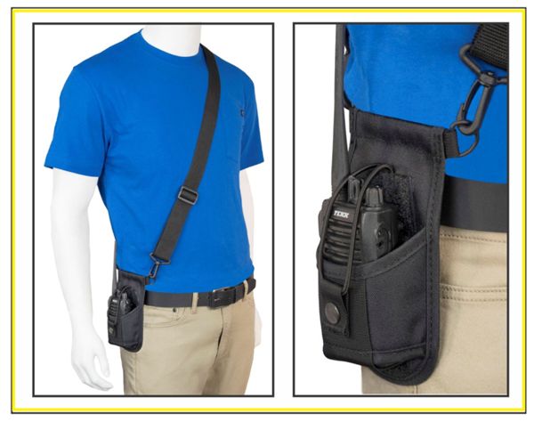 holsterguy.com SSRH-500 holster, radio, shoulder, chest harness ...
