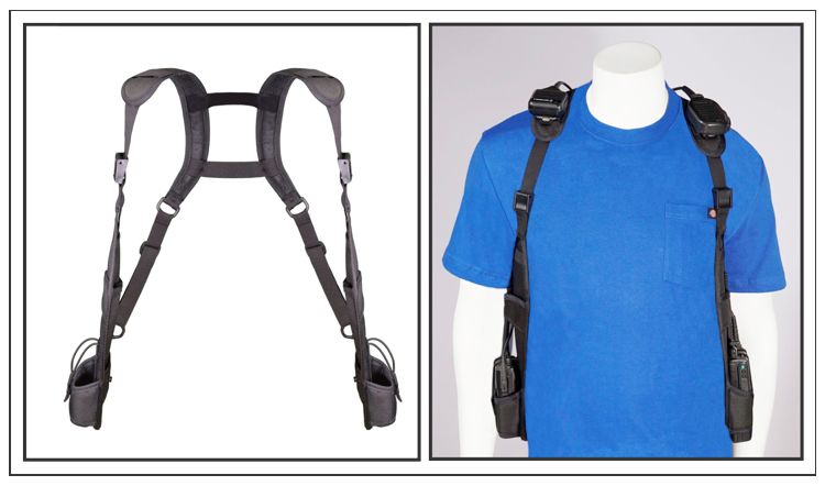 holsterguy.com USH-300D holster, radio, shoulder, chest harness ...