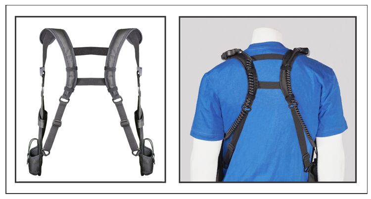 holsterguy.com USH-300D holster, radio, shoulder, chest harness ...
