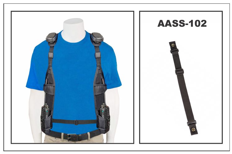 holsterguy.com USH-300D holster, radio, shoulder, chest harness ...