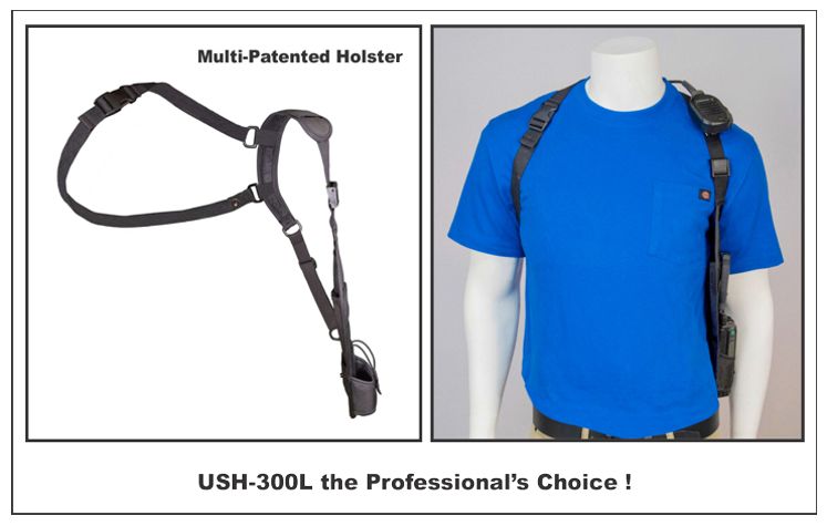 holsterguy.com USH-300L holster, radio, shoulder, chest harness ...