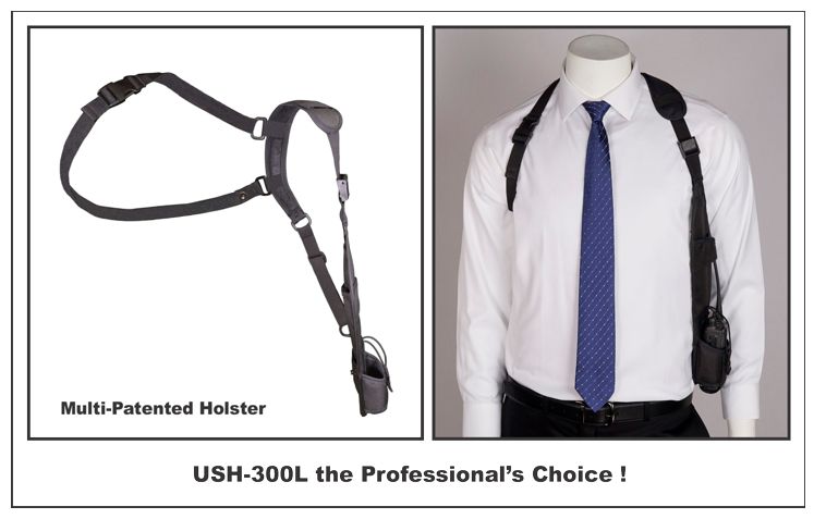 holsterguy.com USH-300L holster, radio, shoulder, chest harness ...