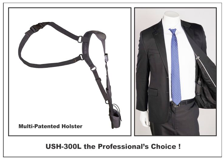 holsterguy.com USH-300L holster, radio, shoulder, chest harness ...