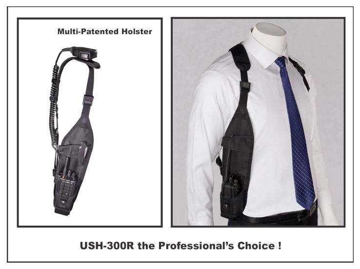 holsterguy.com USH-300R holster, radio, shoulder, chest harness ...